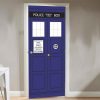 Doctor Who TARDIS Door Decal - Shut Up And Take My Money