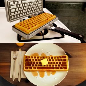 Keyboard Waffle Maker - Shut Up And Take My Money