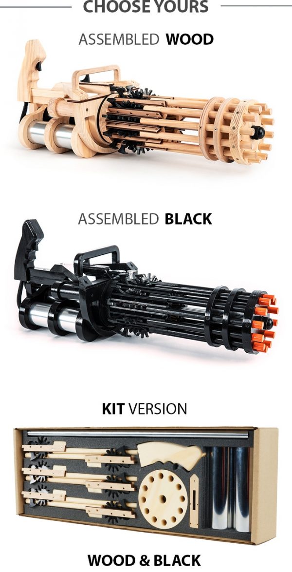 Fully Automatic Rubber Band Minigun - Shut Up And Take My Money
