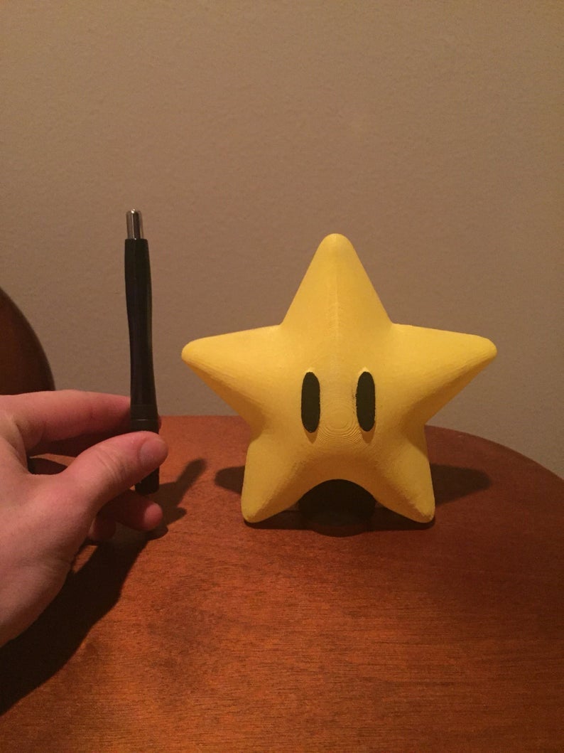 Mario Star Christmas Tree Topper - Shut Up And Take My Money