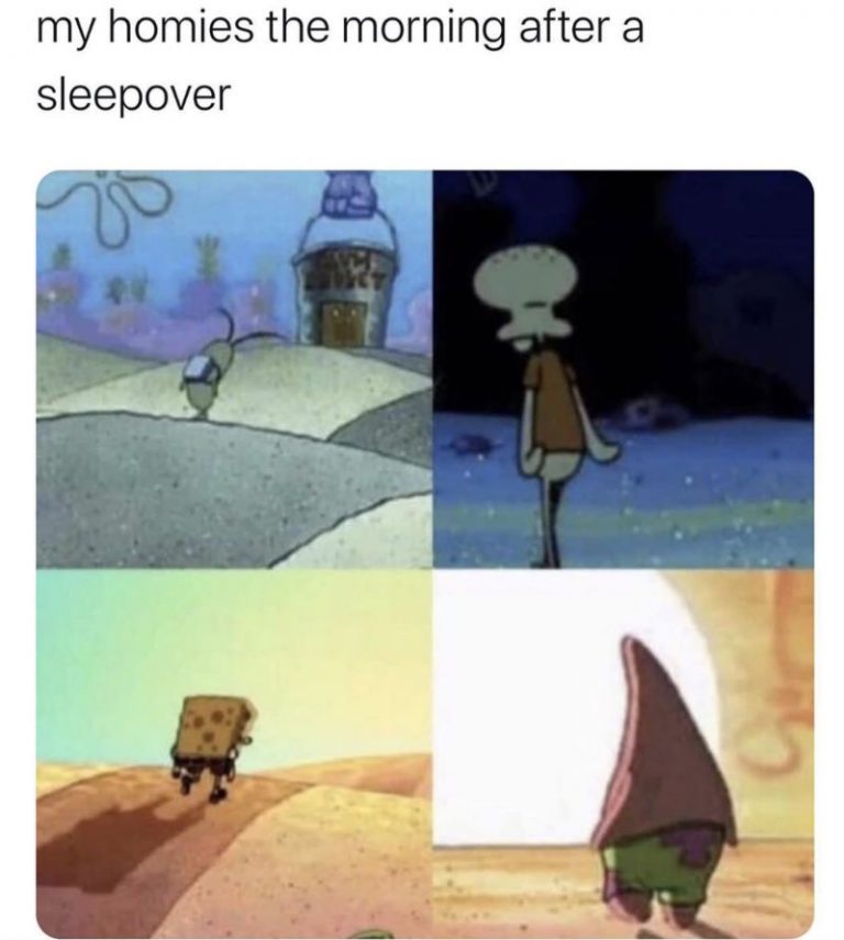 My Homies The Morning After A Sleepover - Meme - Shut Up And Take My Money