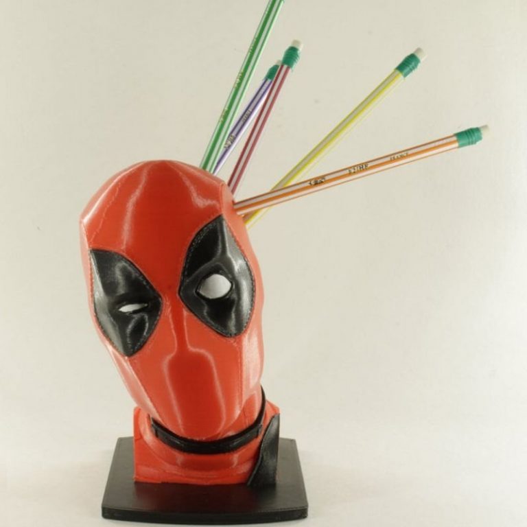 Deadpool Pen And Pencil Holder - Shut Up And Take My Money
