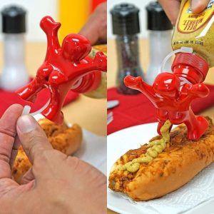 Sir Perky Novelty Condiment Bottle Topper - Shut Up And Take My Money