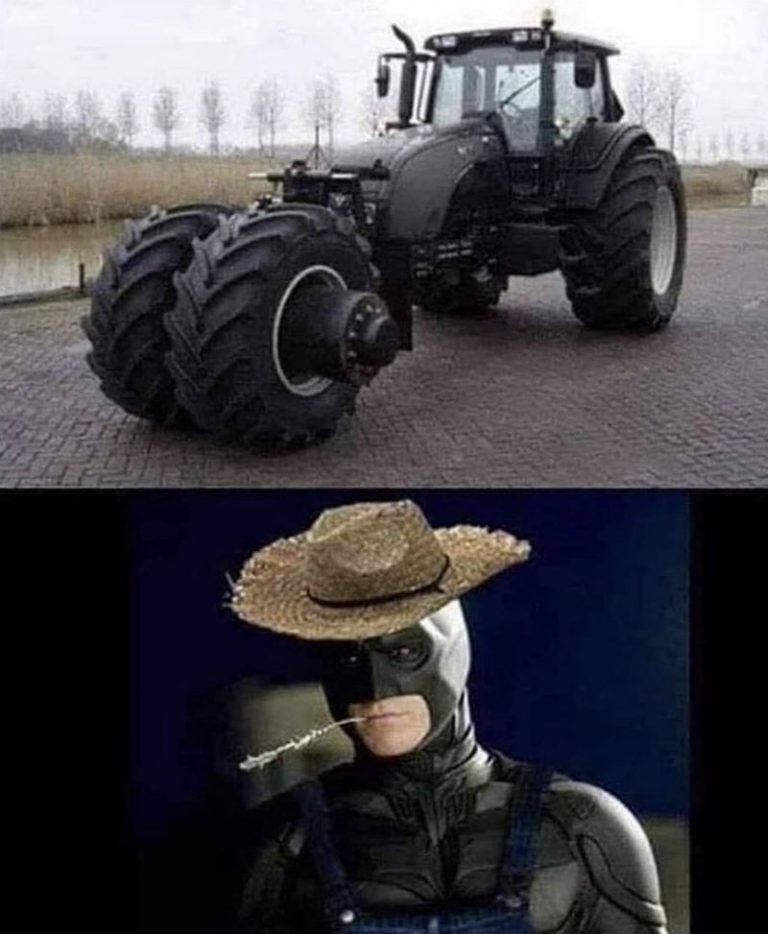 Batmobile Tractor - Meme - Shut Up And Take My Money