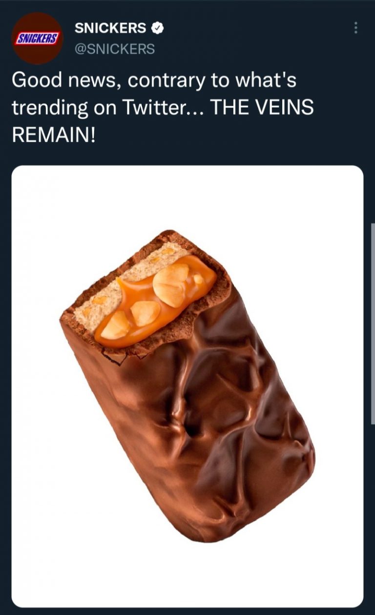 snickers vein memes Archives - Shut Up And Take My Money