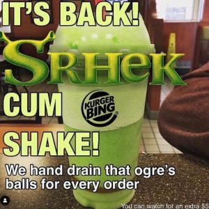 Shrek Cum Shake - Meme - Shut Up And Take My Money