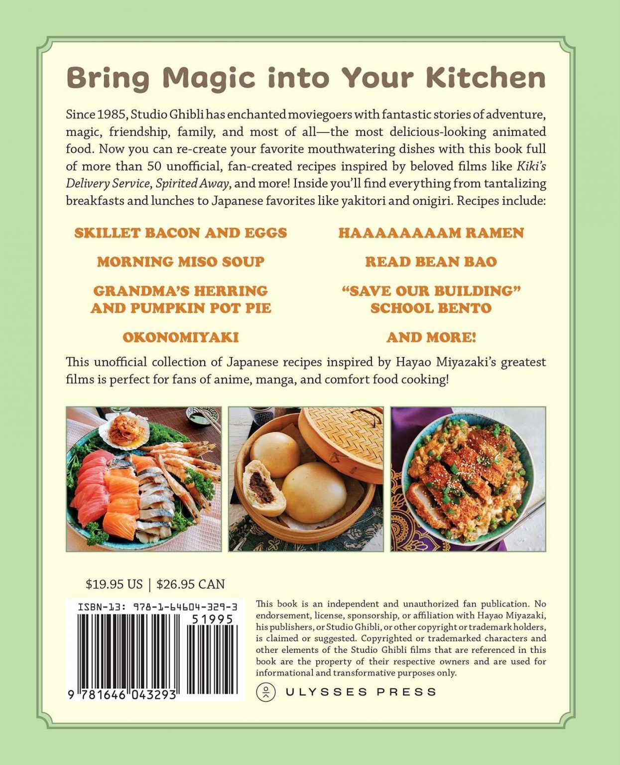 The Unofficial Studio Ghibli Cookbook - Shut Up And Take My Money