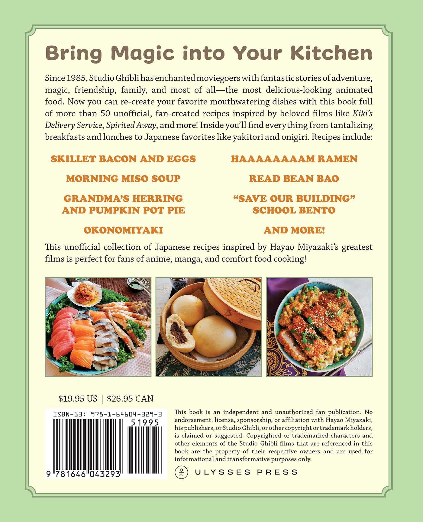 The Unofficial Studio Ghibli Cookbook - Shut Up And Take My Money