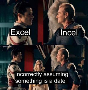 Excel Vs Incel The Boys Meme - Shut Up And Take My Money