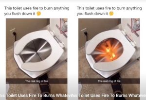 This Toilet Uses Fire To Burn Whatever You Flush - Video - Shut Up And ...