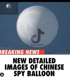 Chinese Spy Balloon TikTok - Meme - Shut Up And Take My Money