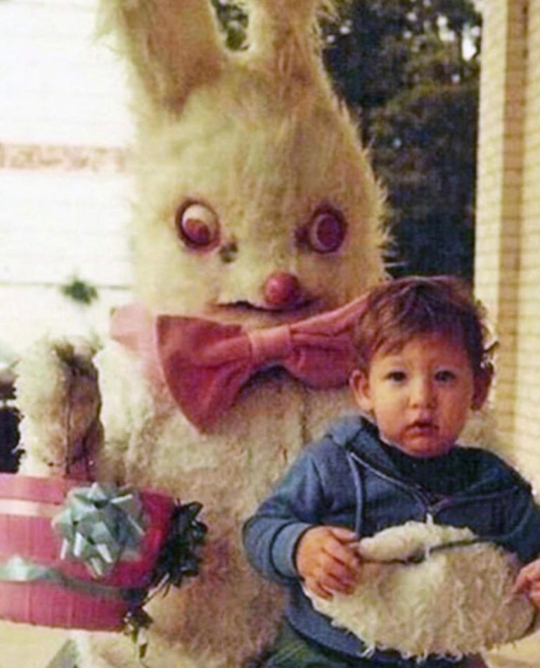 10 Creepiest Easter Bunny Photos That'll Give Your Inner Child ...