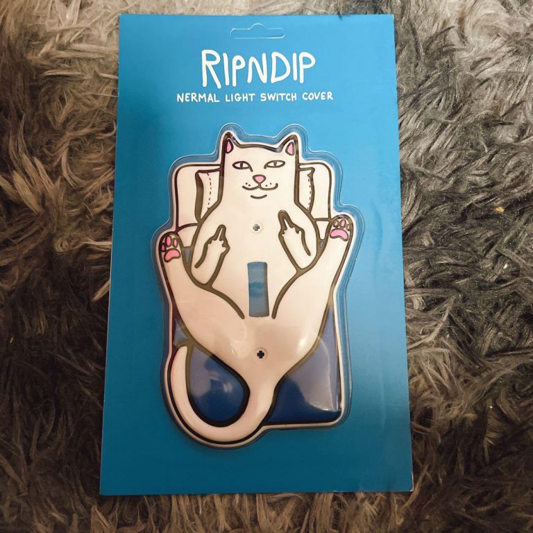 Ripndip Cat Light Switch Cover - Shut Up And Take My Money