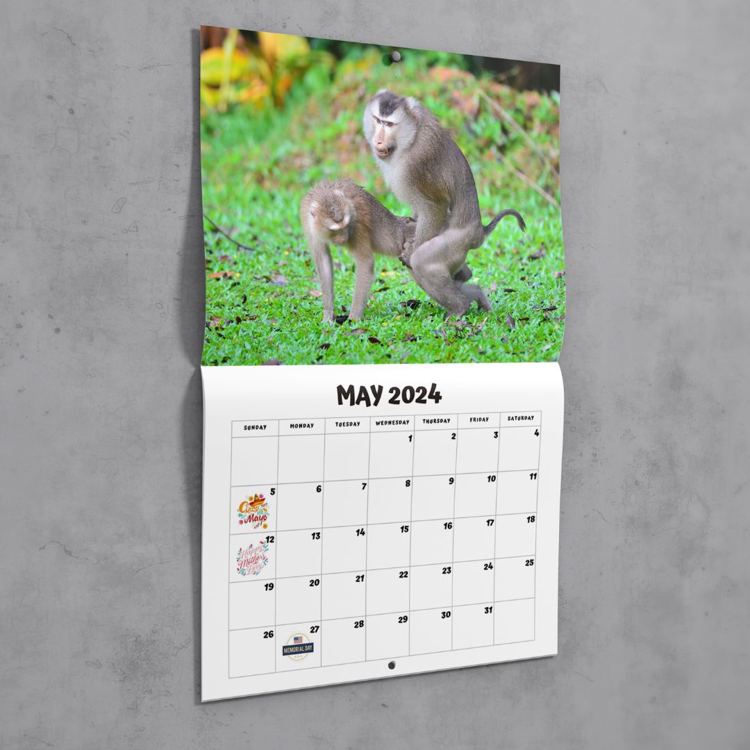 Humping Animals 2024 Calendar - Shut Up And Take My Money