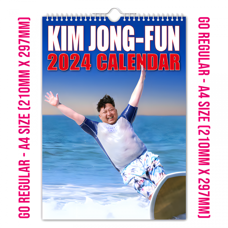 Kim Jong-Fun - 2024 Wall Calendar - Shut Up And Take My Money