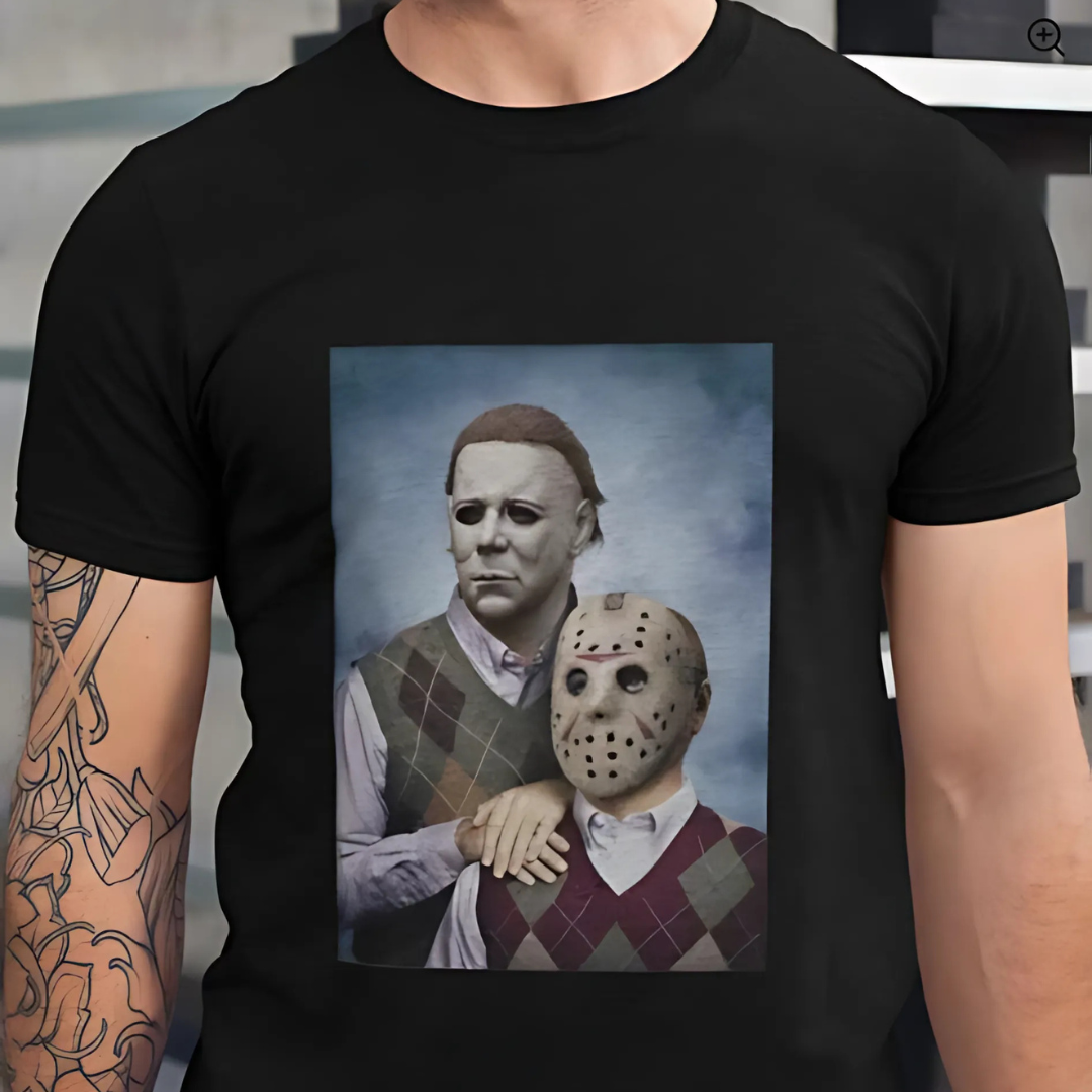 Stepbrothers Jason & Michael Halloween Shirt - Shut Up And Take My Money
