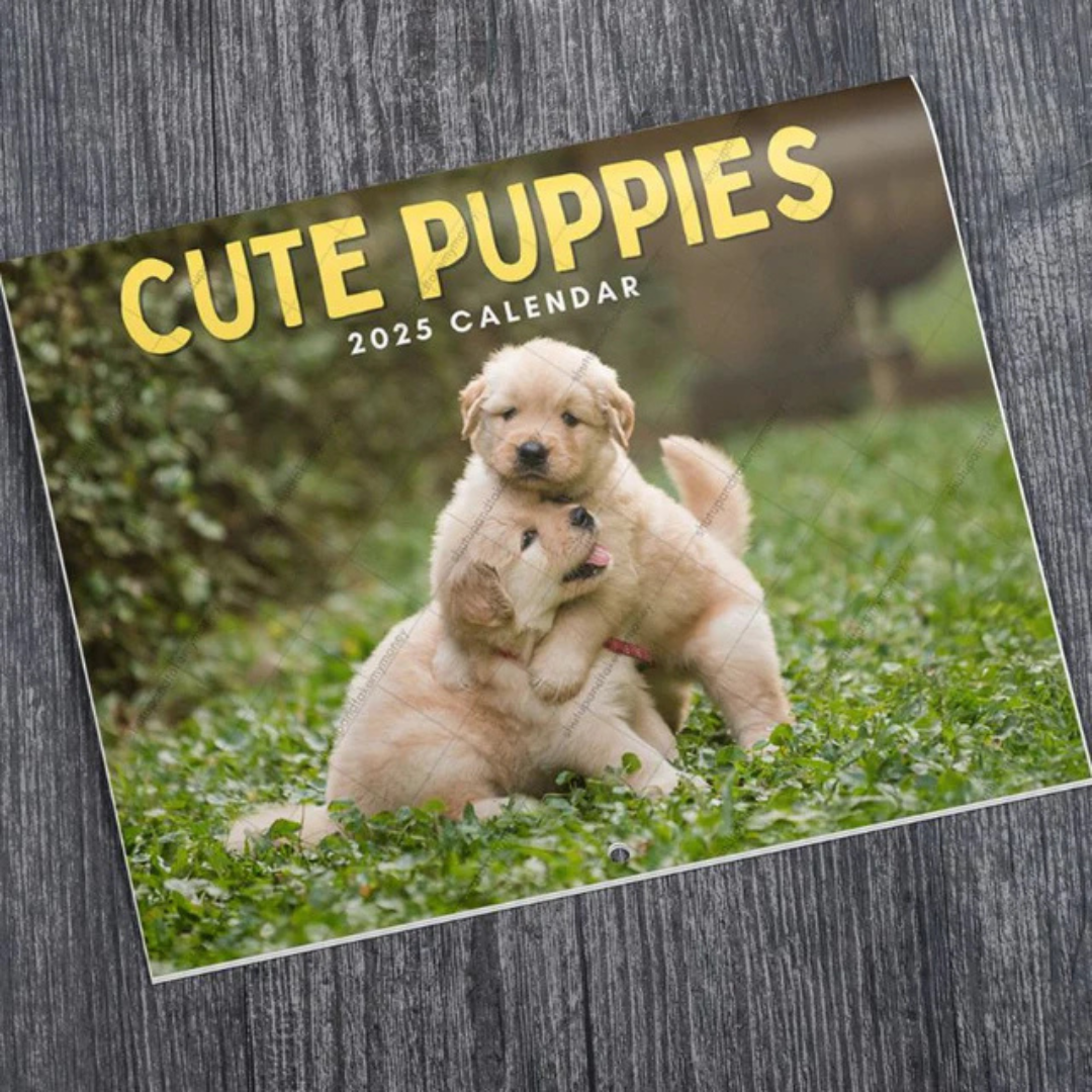 Cute Puppies 2025 Prank Calendar - Shut Up And Take My Money